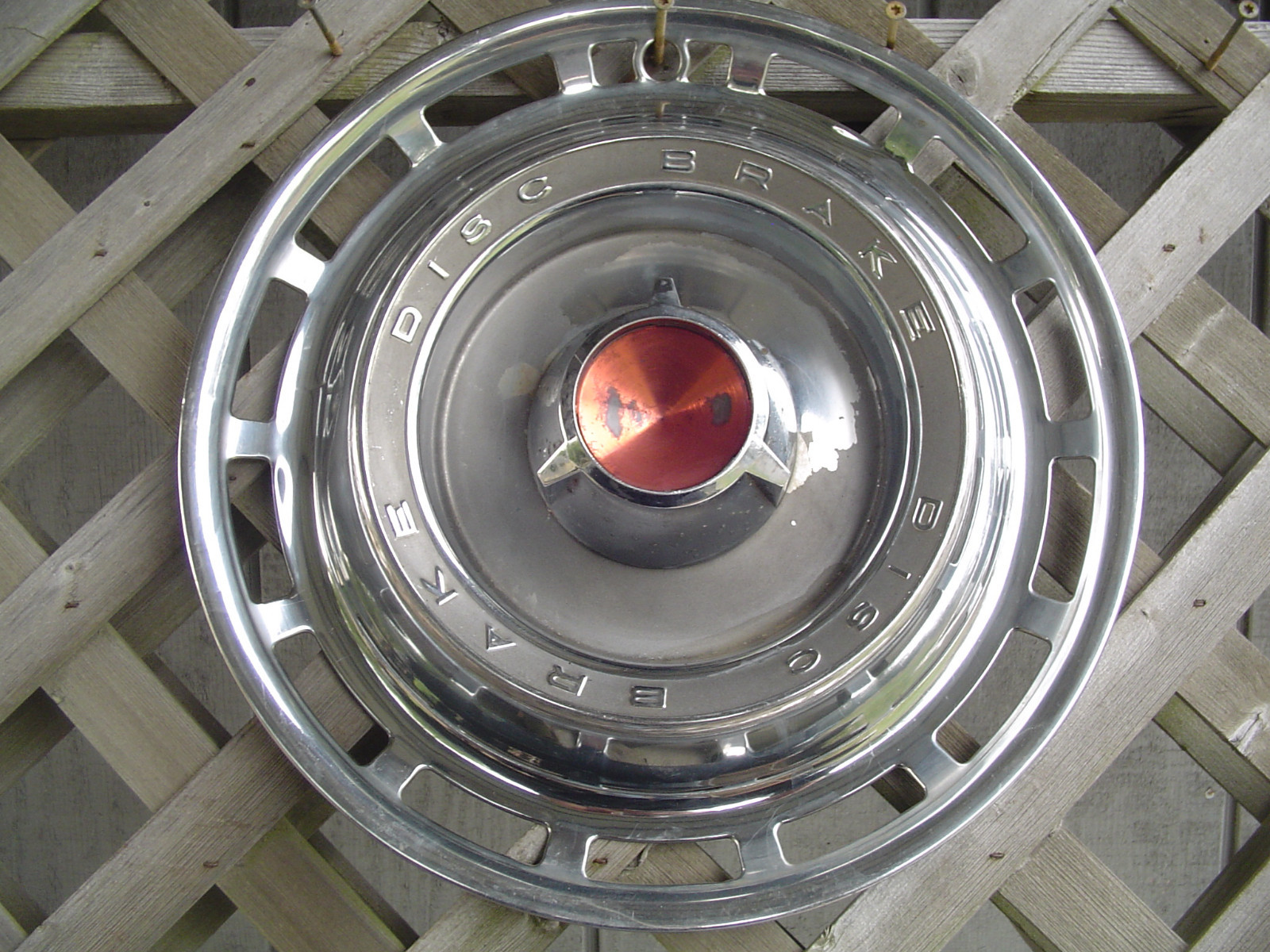 1966 66 DODGE CHRYSLER PLYMOUTH I5 IN DISC BRAKE HUBCAP WHEEL COVER ...