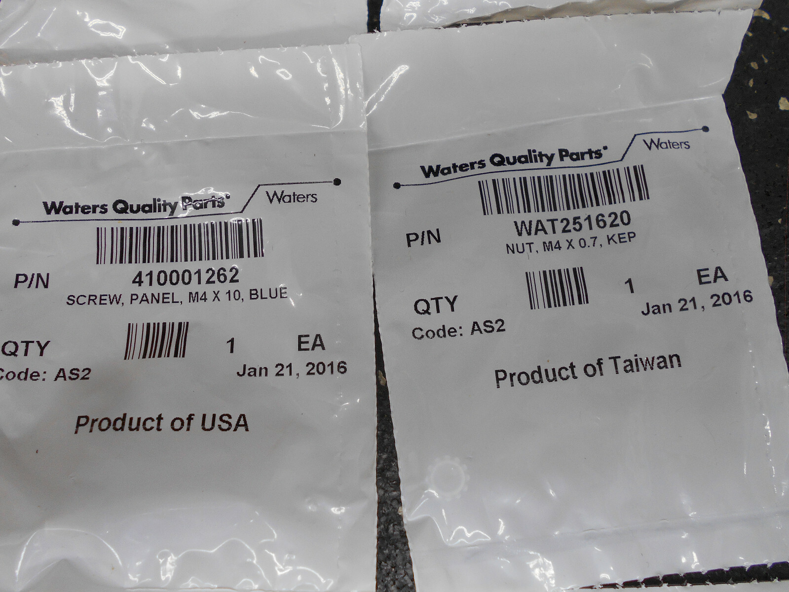 WATERS QUALITY PARTS 205000726 CH-A EXTENSION ARM KIT FOR ACQUITY H ...