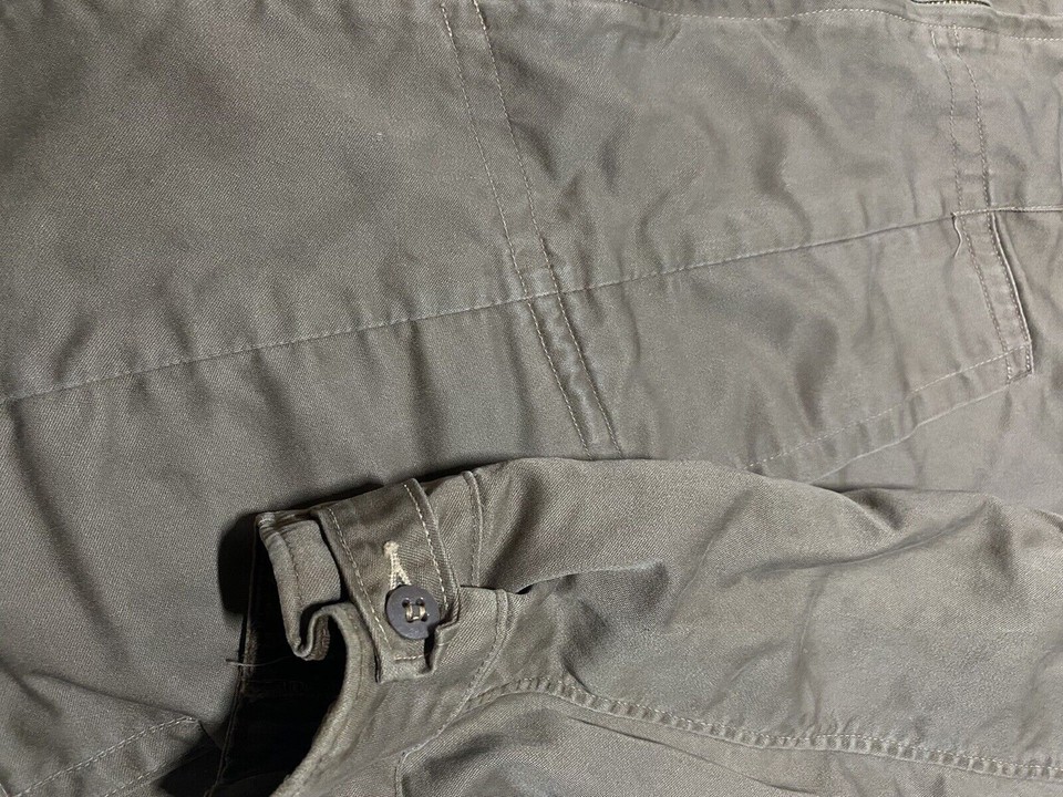 Vtg Sears Ted Williams Hunting Jacket Brown Corduroy Collar Sz Medium ...