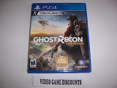Original Box Case Replacement for Sony PlayStation 4 PS4 GHOST RECON ...
