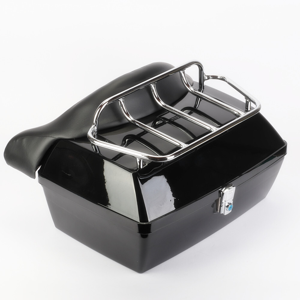 Universal 48L Motorcycle Trunk Tail Box Luggage Touring Pack With ...