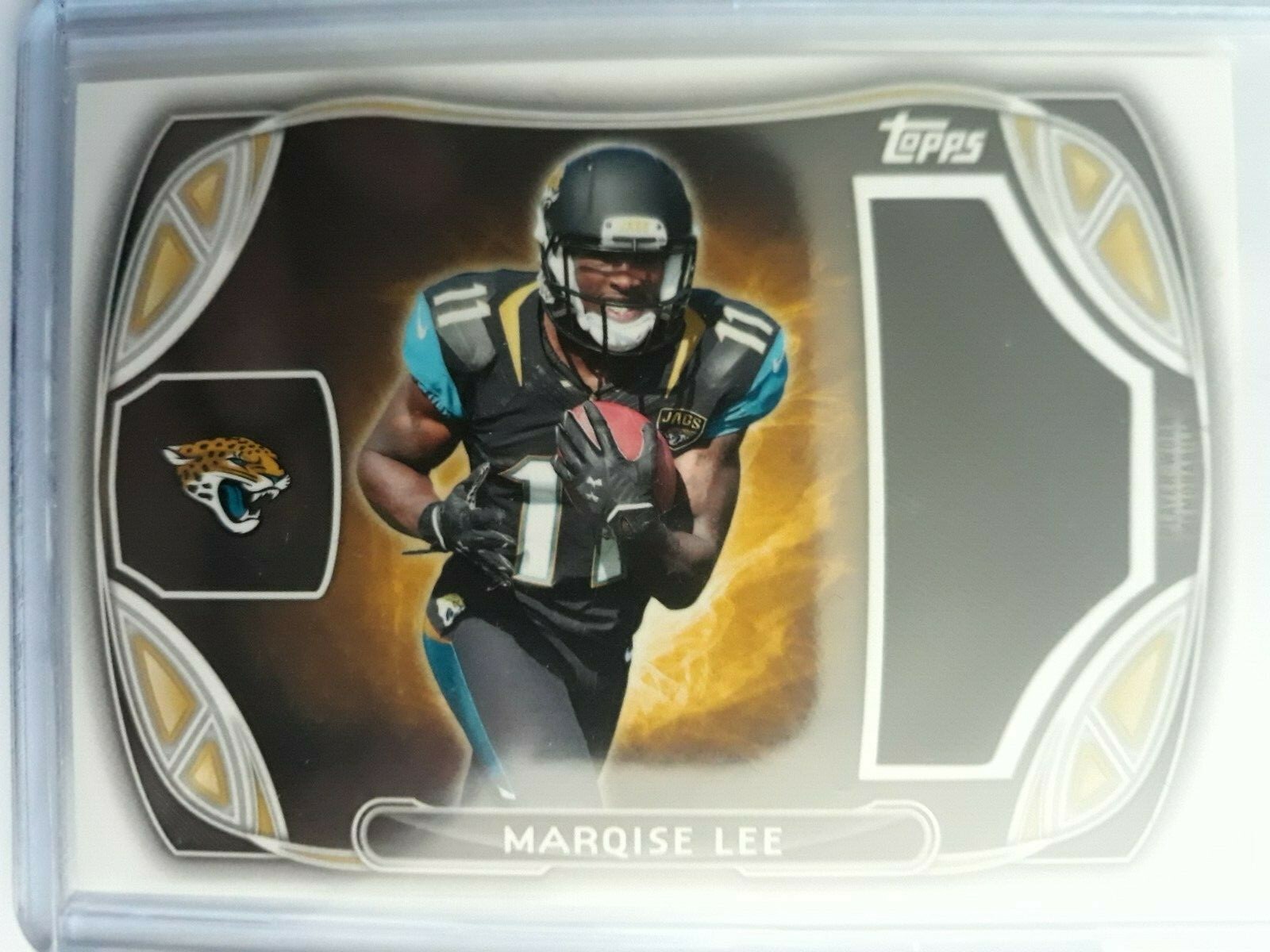 2014 Topps Marqise Lee RC Rookie Jumbo Relic Jersey Patch #RJR-ML USC ...