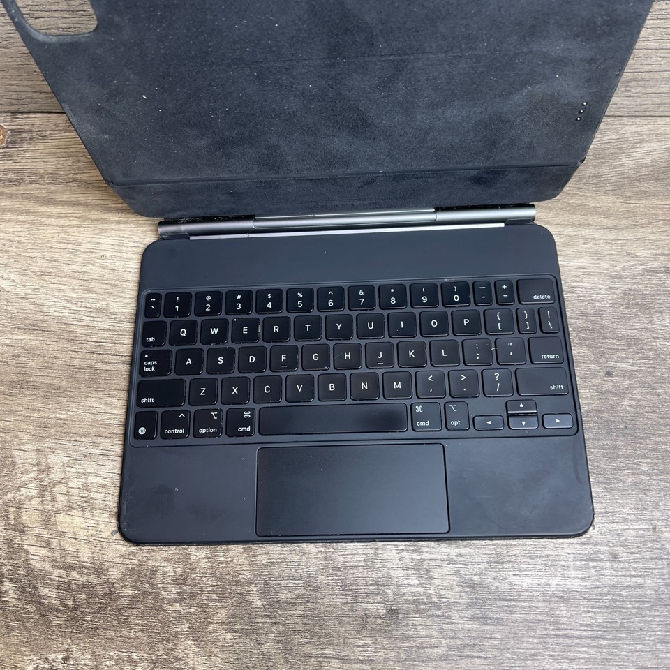 Apple Magic A2261 Black Built-in Trackpad QWERTY Keyboard Folio for ...