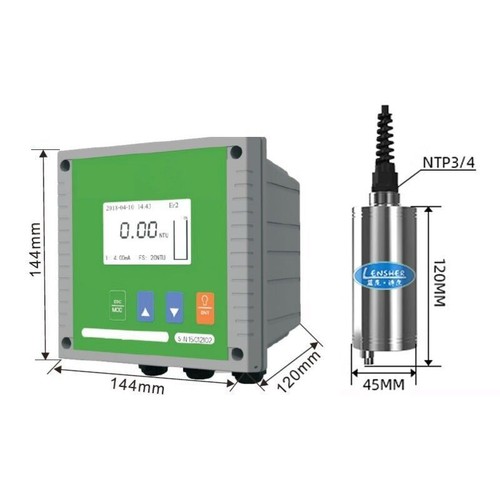 Online Turbidimeter Turbidity Detector Water Quality Analyzer w/Sensor ...