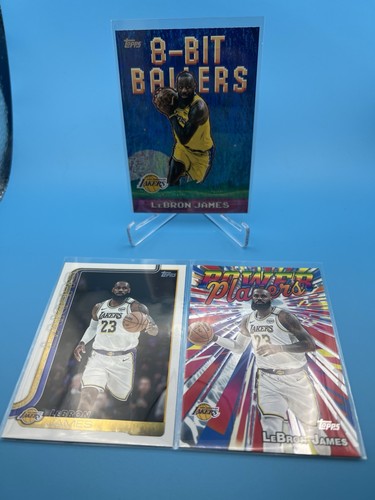 2025-26 Topps - 8-Bit Ballers LeBron James Holofoil Combo Las Angeles ...