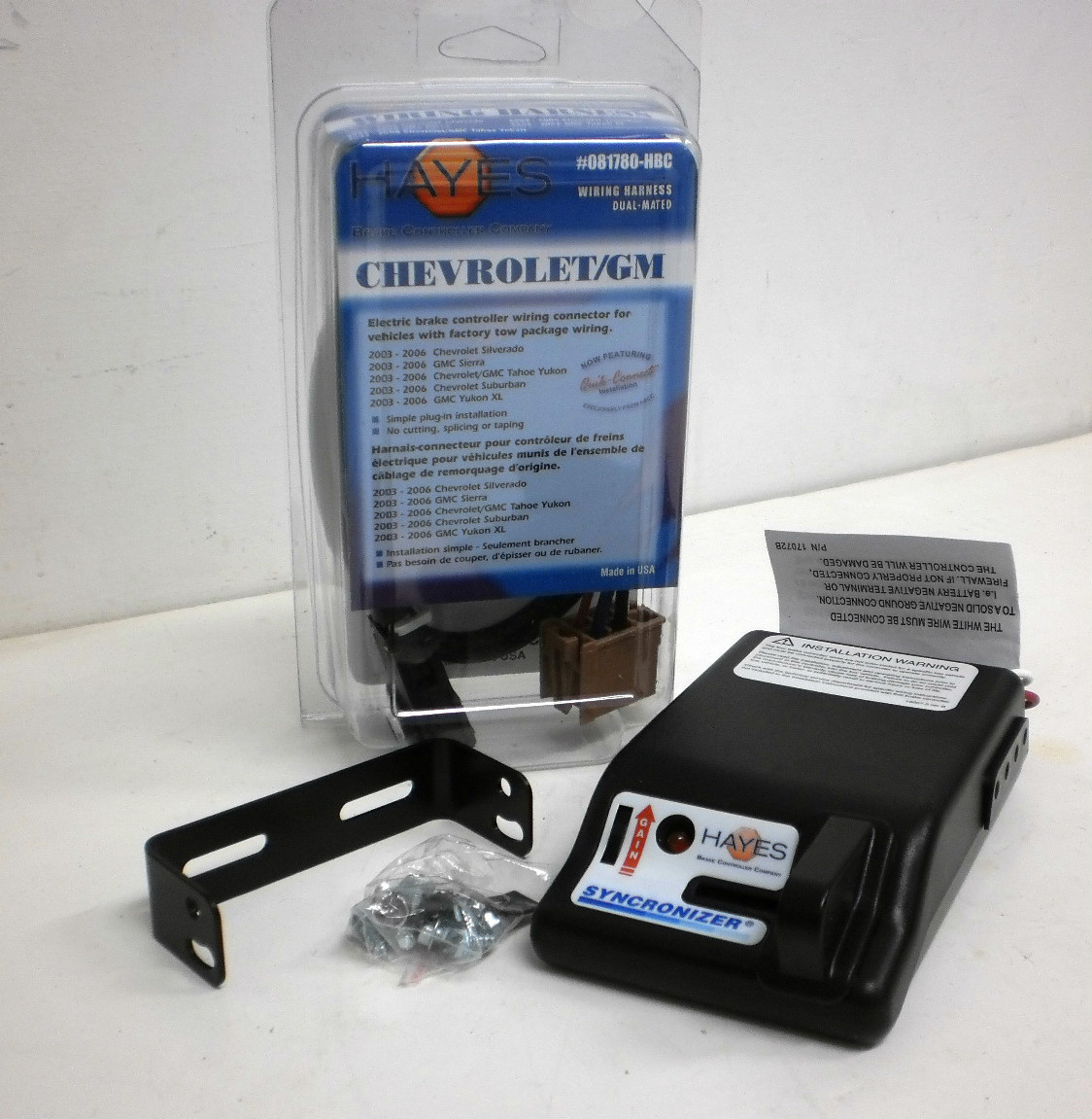Hayes Brake Controller Synchronizer w/ GM Chevy harness | eBay