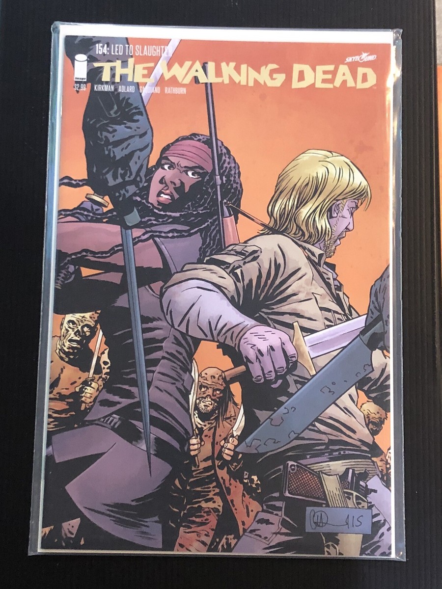 Rick Carl And Michonne The Walking Dead #154 NM Image Comics Rick