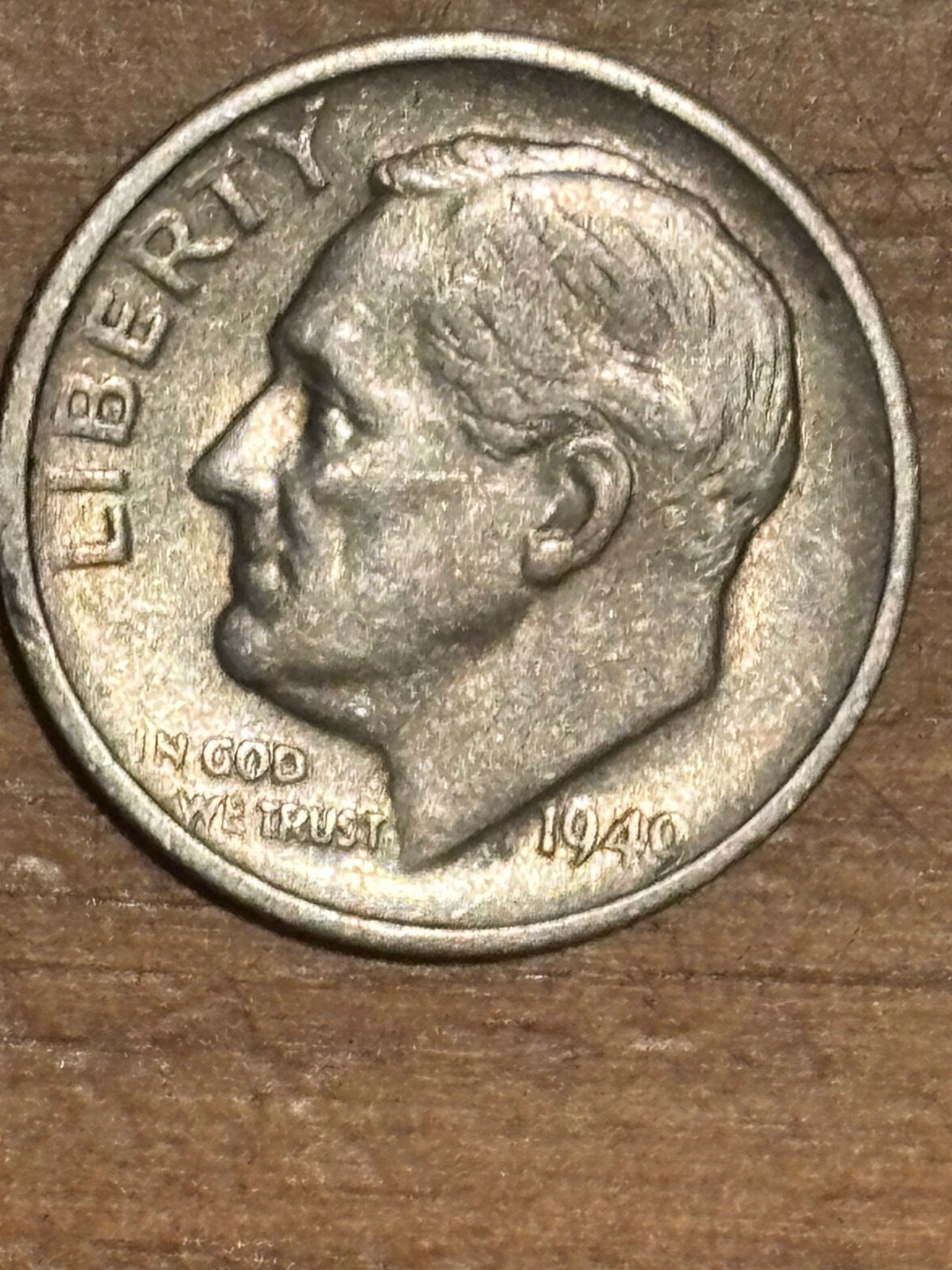 RARE 1949 S Roosevelt Dime with flaw. S to close to torch | eBay