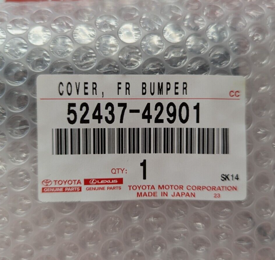 52437-42901 Right Front Bumper Hole Cover - 2019-2024 RAV4 & Hybrid ...