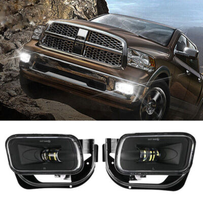 DOT LED Fog Lights Lamps For 2009-2012 Dodge Ram 1500/2010-2018 2500 ...
