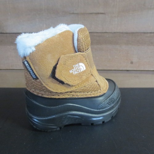 THE NORTH FACE Toddler Alpenglow II Boots - TOASTED BROWN - US 4 | eBay