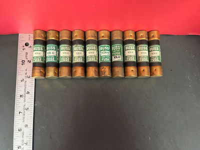 BUSSMANN NON-40- 40AMP, 250V, CLASS K5 FUSES- LOT OF 10 | eBay