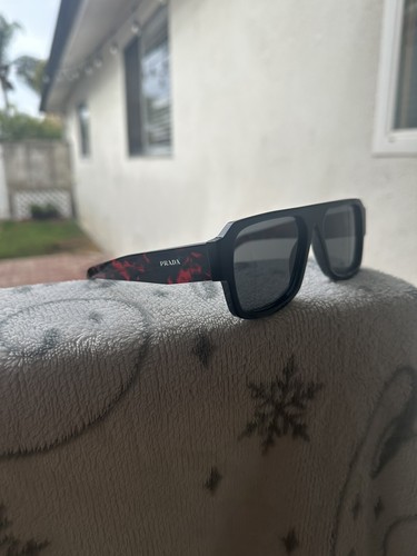 prada sunglasses SPR 22Y 56 16 1AB-550 140 3N and Case | eBay