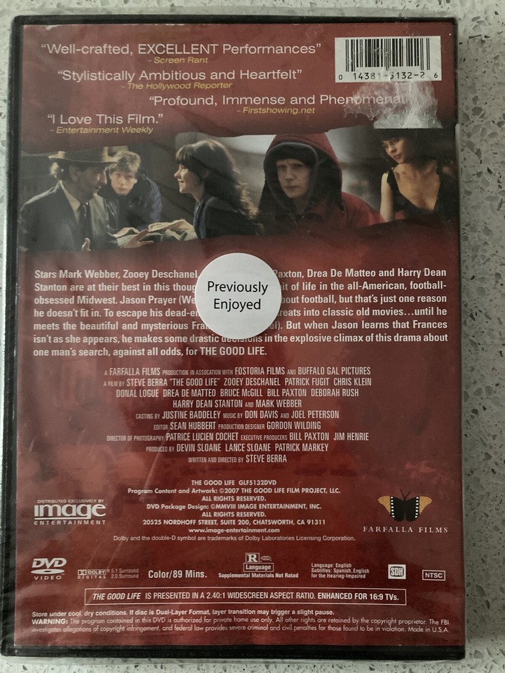 The Good Life (DVD, 2008) 14381513226| eBay
