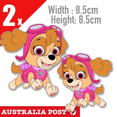 Paw Patrol Skye Laptop , Car Vinyl Stickers | eBay Australia