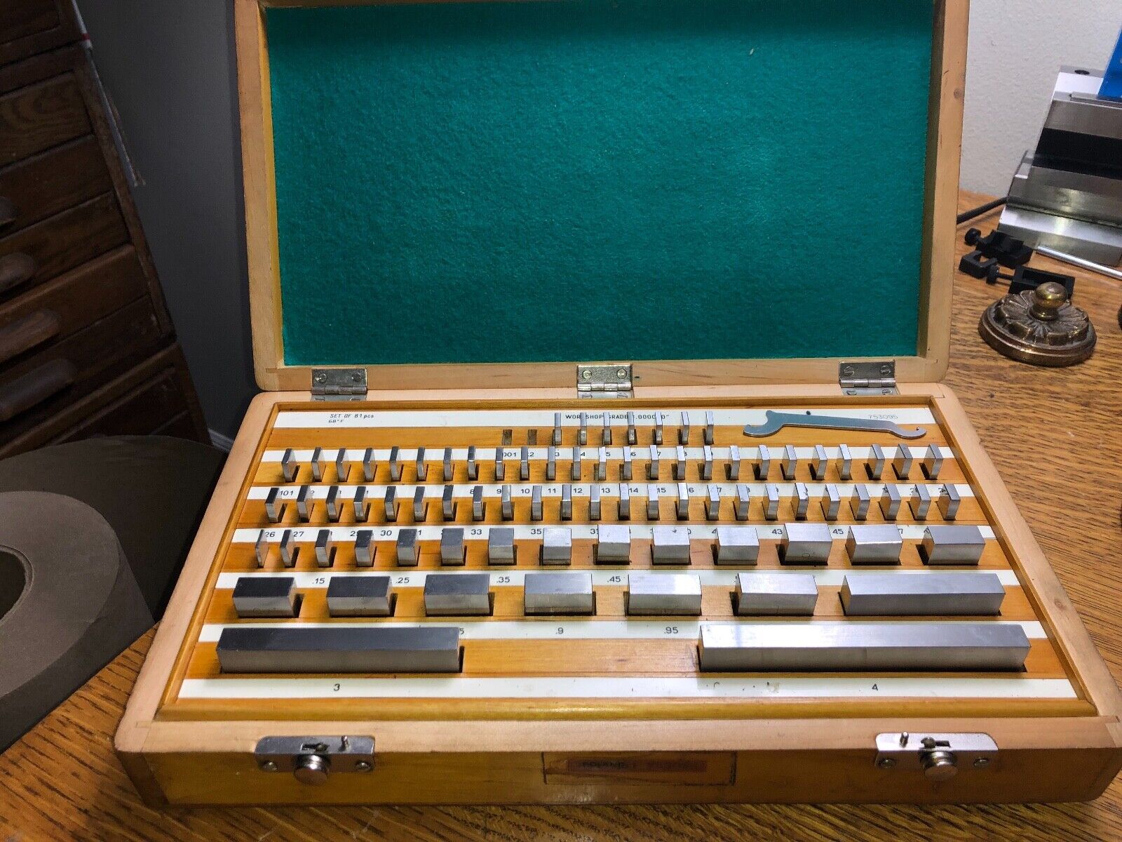 79pc Precision Gauge Blocks Poland .0003" - 4" | eBay