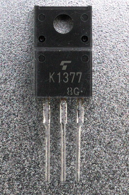 Toshiba 2SK1377 K1377 N-channel MOSFET 400V 5.5A | eBay