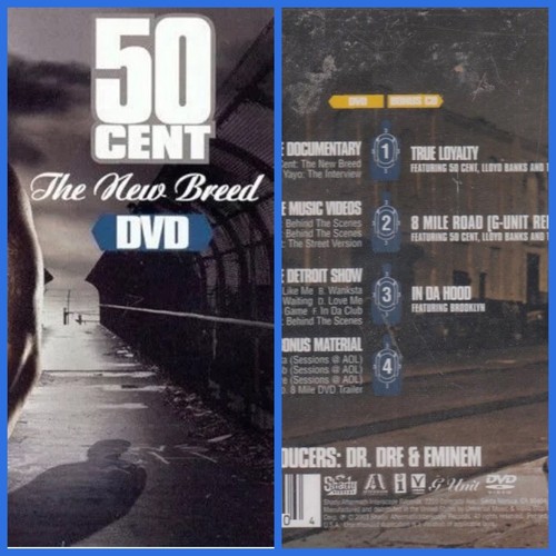 🎼🎧50 Cent - The New Breed [w/ Bonus 3-Track CD], Good DVD, 50 Cent🎼🎧 ...