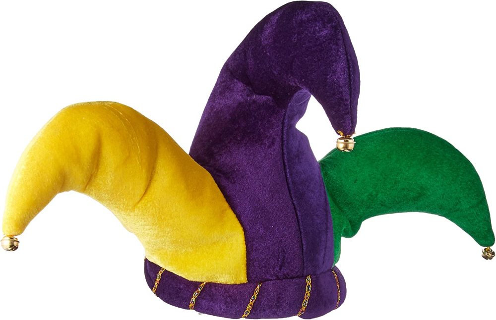 Plush Jester Hat Party Accessory (1 count) (1/Pkg) 34689607199| eBay