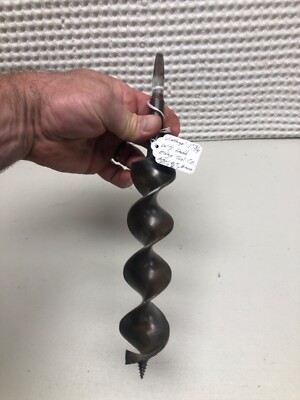 Vintage! 1"3/4 W.J.Ladd Edge Tool Co. Auger Bit Brace Drill Bit | eBay