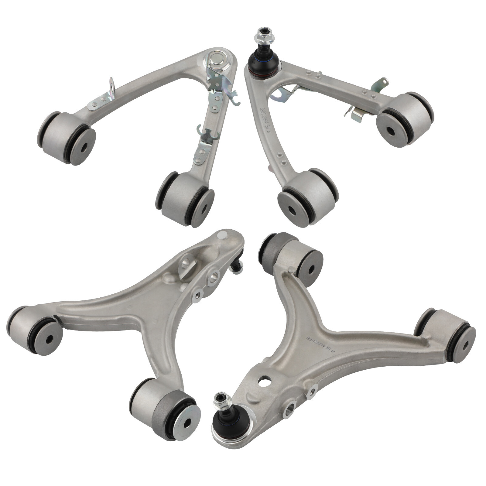 Front Upper Lower Control Arms For 07-13 Maserati Quattroporte ...