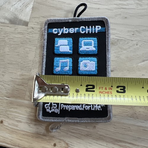 Boy Scouts Of America BSA Cub Scout Cyber Chip Emblem Patch Prepared ...