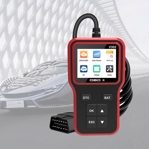 V302 Engine Fault Code Reader Car Diagnostic Scanner Automotive OBD2 ...