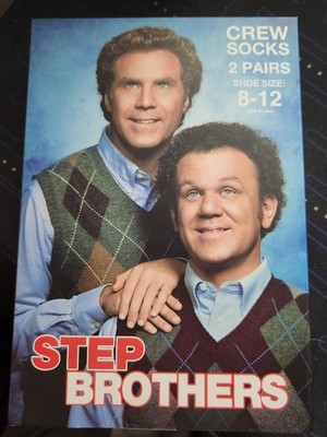 Step Brothers Socks Mad Engine 2 Pairs Size 8-12 | eBay