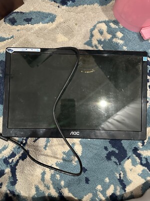 AOC E1659FWU 15.6 inch Widescreen LED Monitor 685417062485| eBay