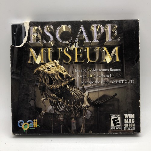 Gogii Escape The Museum PC Windows Mac Computer Game Sealed | eBay