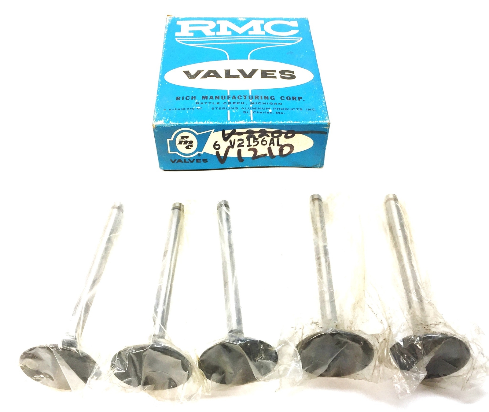 RMC Engine Intake Exhaust Valve V2156AL [Lot of 5] NOS | eBay