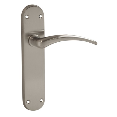 Designer Internal Door Handles Satin Chrome Milan Suite Lever Handle ...