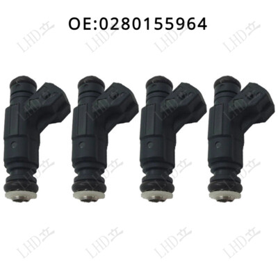 4Pcs Fuel Injector 0280155964 For HAFEI SUZUKI ALTO BYD FLYER CHANA ...