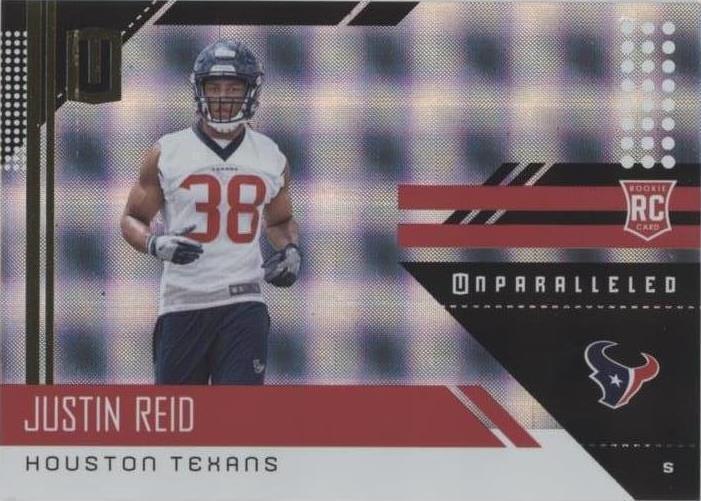 2018 Panini Unparalleled - Rookie Justin Reid #290 Superplaid /150 (RC ...