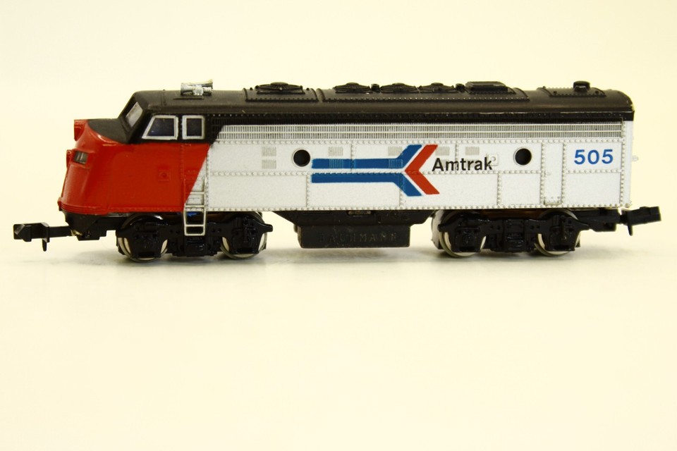 AMTRAK EMD F-9 LOCOMOTIVE #505 N SCALE TESTED. LOT #205 | eBay