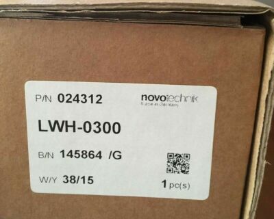One Novotechnik Linear Transducer LWH-0300 / LWH 300 New In Box Fast ...