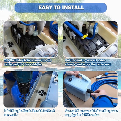 9995873 DIY Cable & Swivel 3 Wire for Dolphin Supreme M4 M5 C3 M400 ...