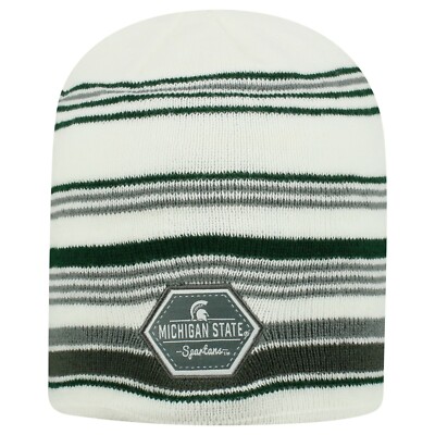 Michigan State Spartans Beanie Uncuffed Winter Knit Hat Cap Toque NEW ...