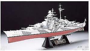 Big Size Tamiya 1/350 Kit Ship Series German Navy Battleship Bismarck ...