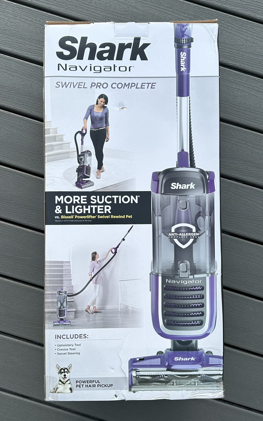 Shark Navigator Swivel Pro Complete Upright Vacuum Cleaner (NV150) for ...