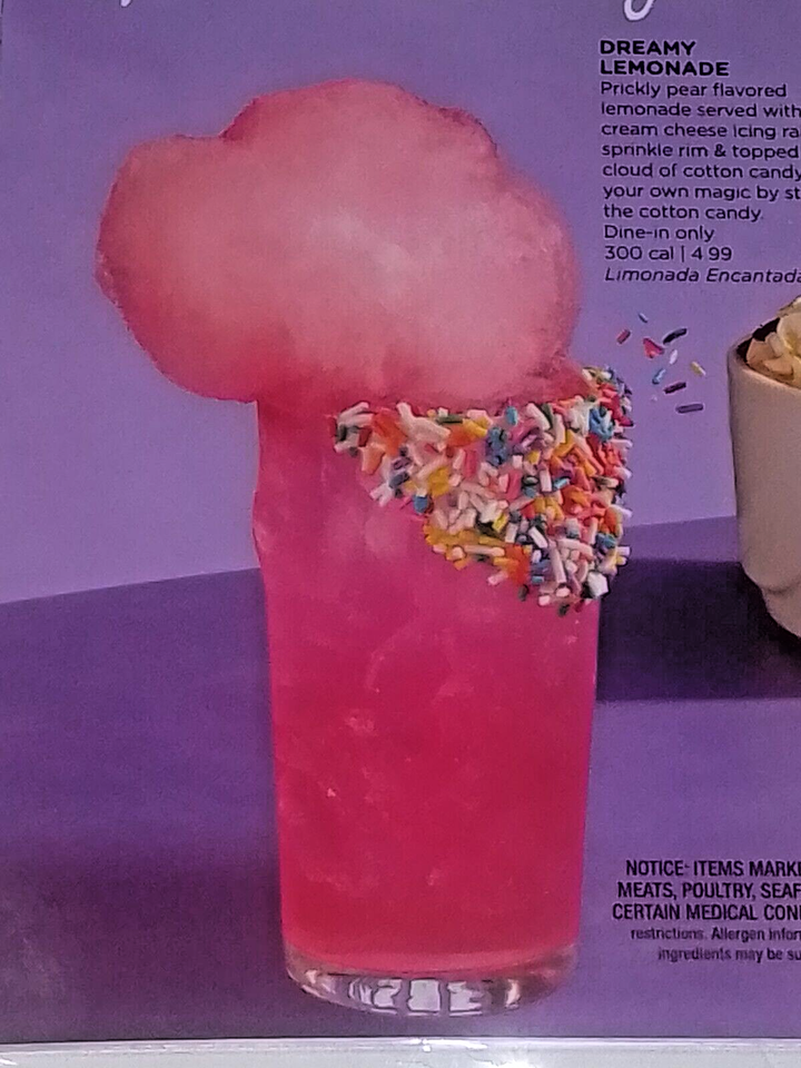 IHOP Restaurant Special Edition WONKA Movie Pancakes Purple Menu Start ...