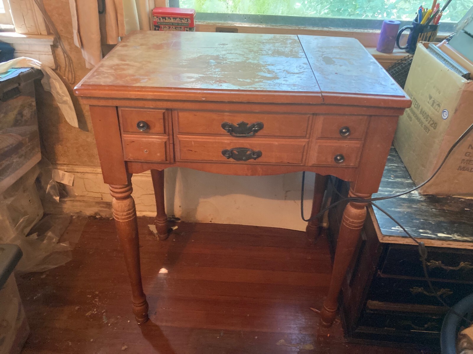 Vintage Singer 500A Rocketeer Sewing Machine inTable | eBay