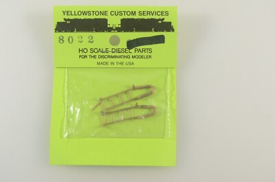 Yellowstone Custom Services HO Cast Brass Diesel Locomotive Ladders ...