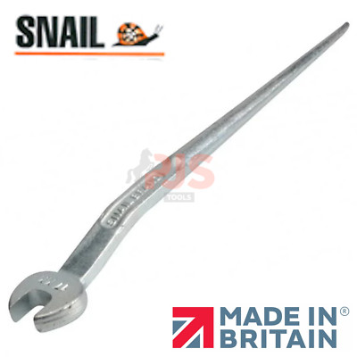 Snail open ended metric podger spanner 17mm, 19mm, 24mm, 30mm or 36mm ...