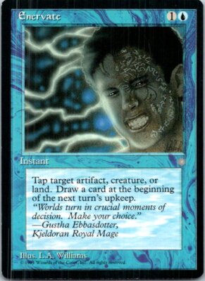 Enervate Ice Age Magic_the_gathering Lightly played | eBay
