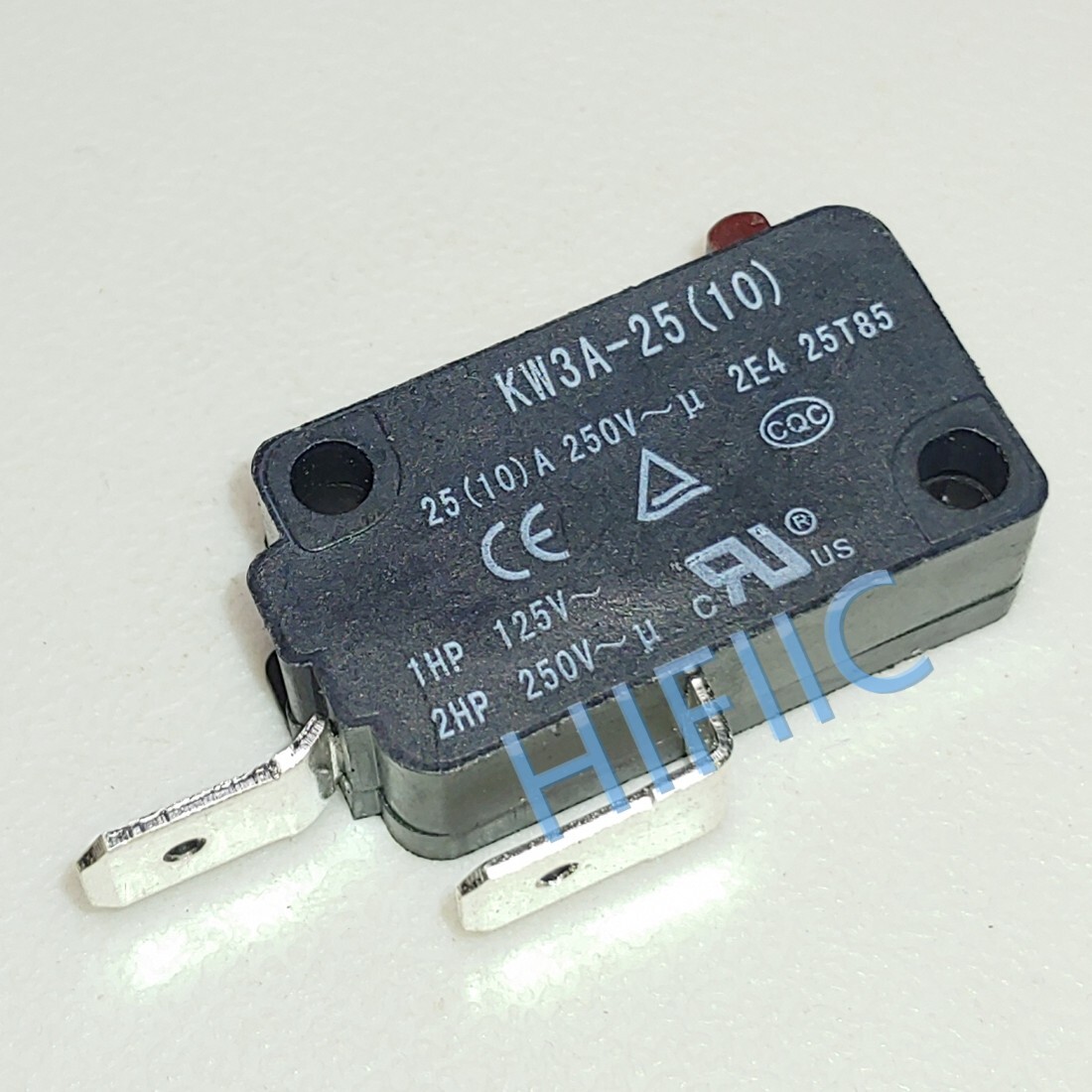 DONGNAN KW3A-25(10) Micro Limit Switch 2 Pins Normally Open 25A 250VAC ...