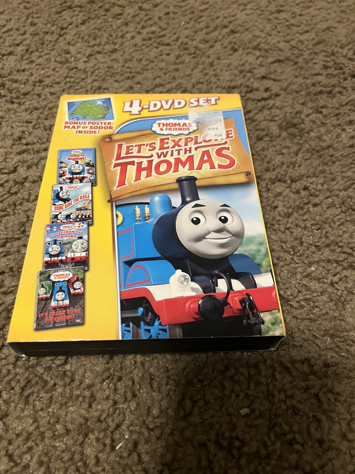 Thomas Friends: Lets Explore with Thomas (DVD, 2012, 4-Disc Set ...