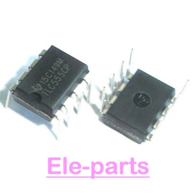 50 PCS TLC555CP DIP-8 TLC555 LinCMOSE TIMERS Integrated Circuits Chip ...