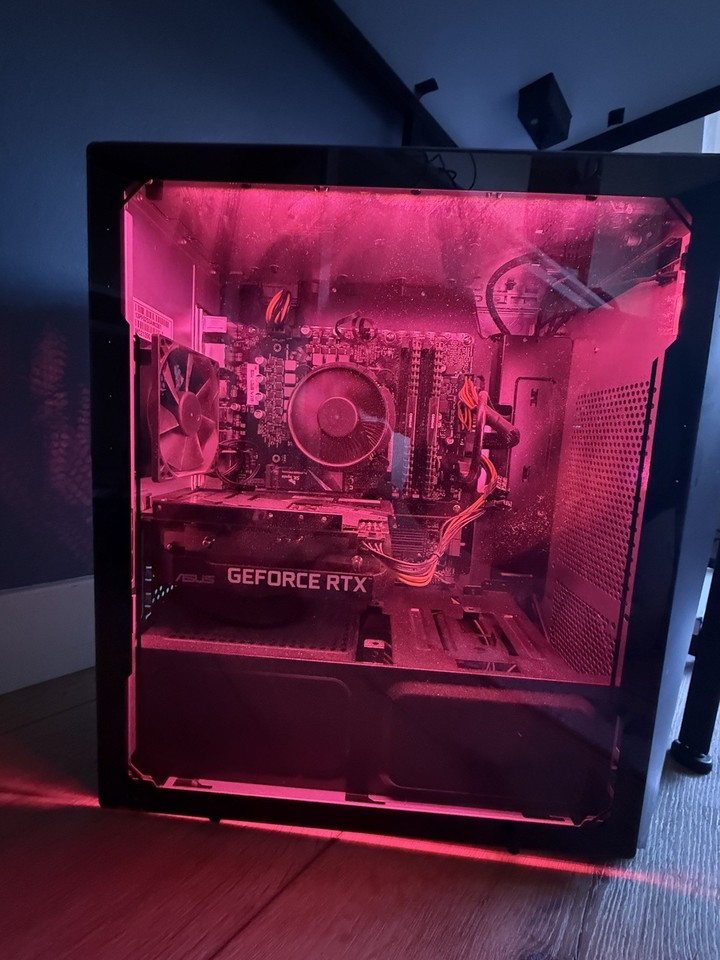 ASUS ROG Strix Gaming Tower Desktop NVIDIA GeForce RTX RGB Lighting ...