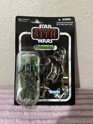 Star Wars Vintage Collection VC43 Clone Commander Gree 3.75 Inch ROTS ...